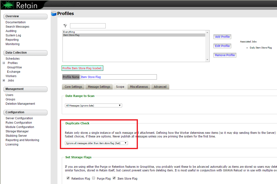 How to Use the Retention Date Utility